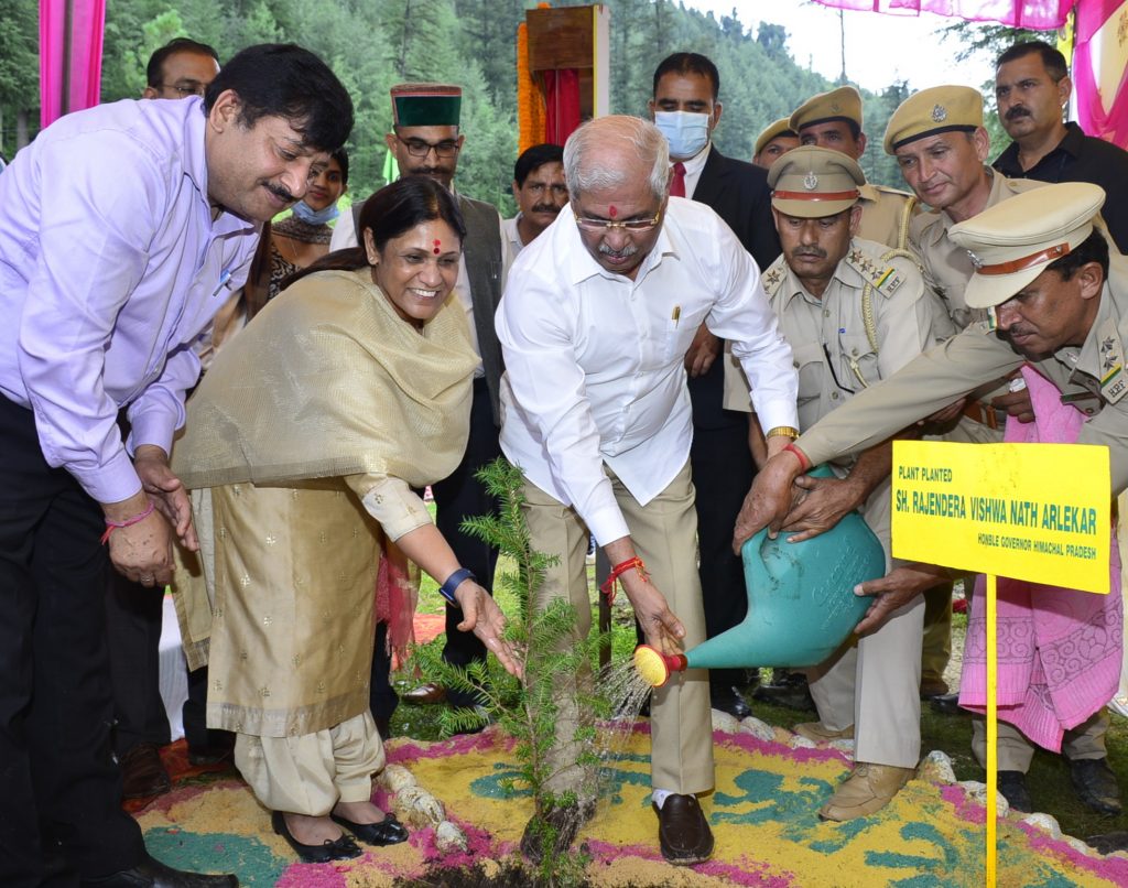 Governor Launches Hariyali Plantation Drive from Jhundi Panchayat in ...