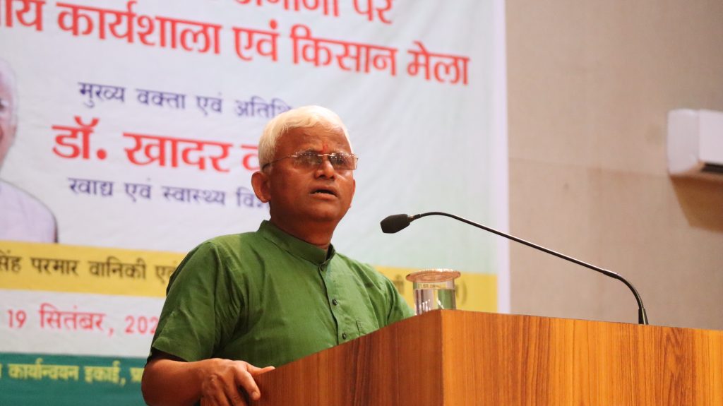 Bring Millets Back to Your Kitchen for Healthy Living: Dr Khadar Vali ...