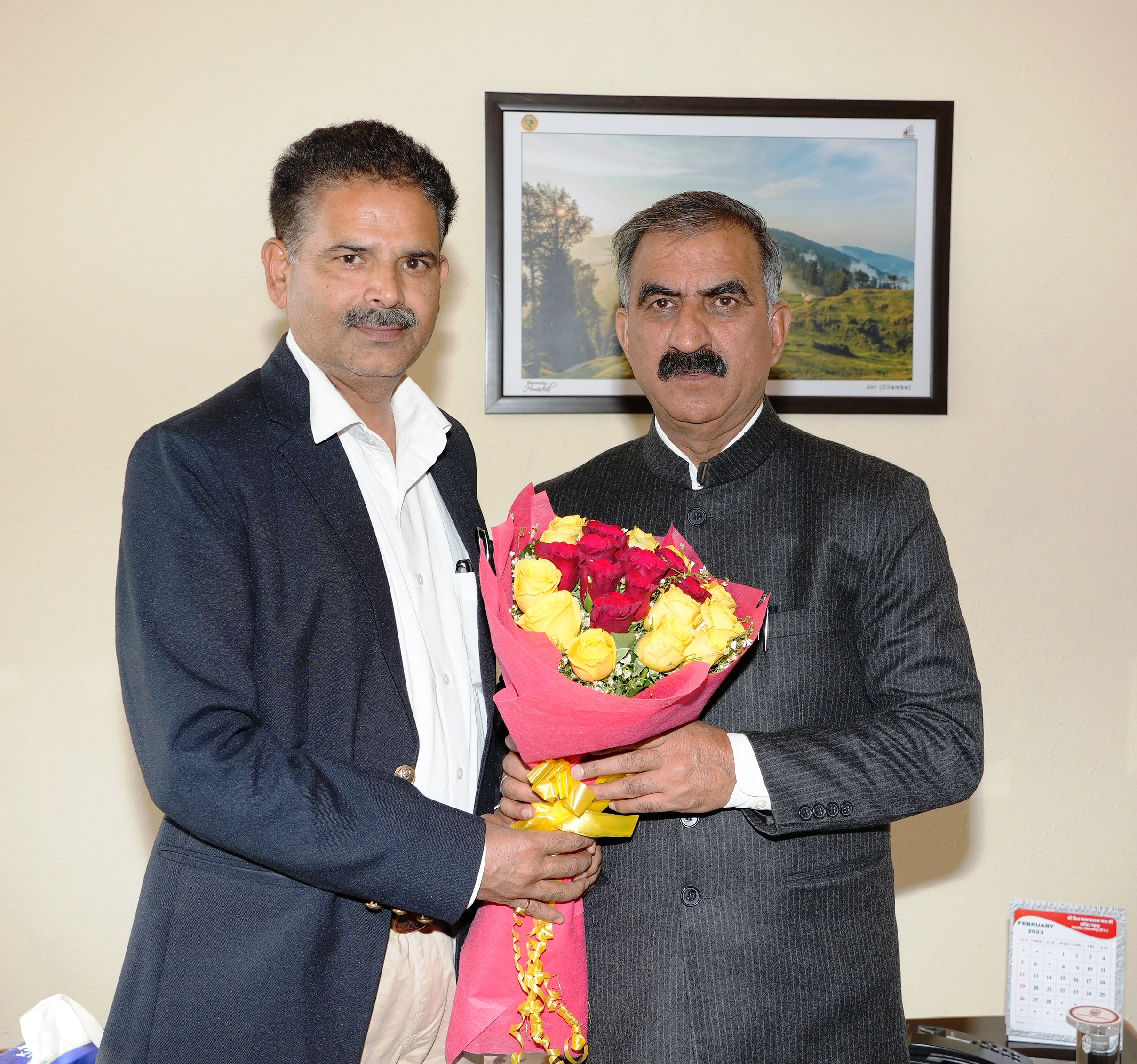 Sanjay Singh Chauhan Called On Chief Minister | Keekli